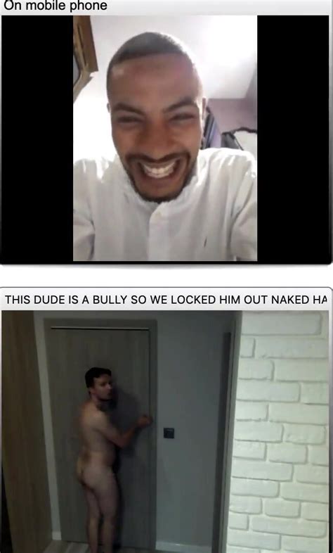 Bully Locked Out Naked And Humiliated By Roommates ThisVid