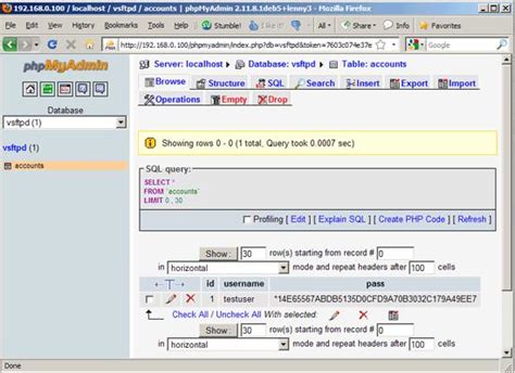 How To Create Virtual Host On Debian Squeeze With Vsftpd And Mysql
