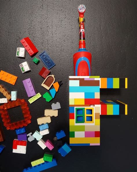lego toothbrush holder legoideas legoproject legobuild