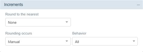 How To Add A Rounding Rule