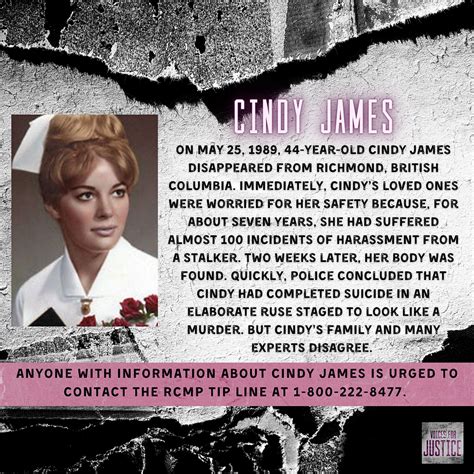 Murdered Cindy James