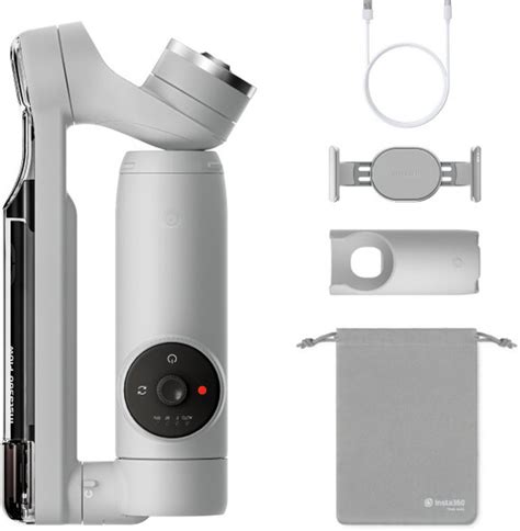 Caractéristiques techniques INSTA360 Flow gris - Foto Erhardt