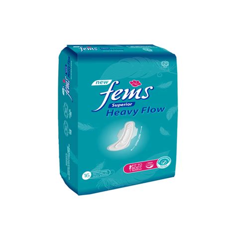 Fems Superior Heavy Flow Protection 16pk Hardware Homeware And Lifestyle