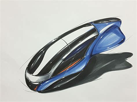 Product Marker Rendering On Behance Industrial Design Sketch Futuristic Product Design