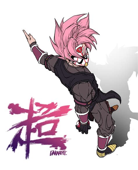 Goku Black And Crimson Masked Saiyan Dragon Ball And 1 More Drawn By