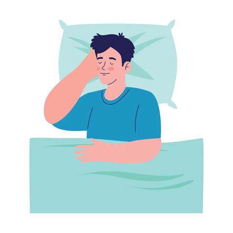 Joven Durmiendo 11252623 Vector En Vecteezy