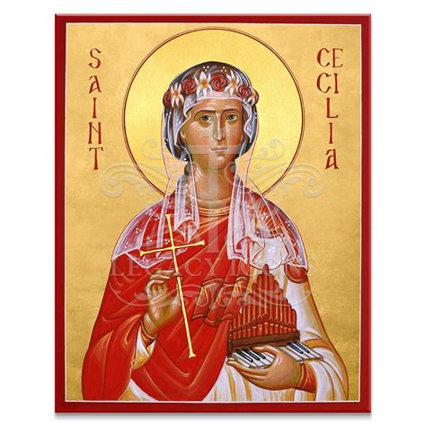 Saint Cecilia Icon