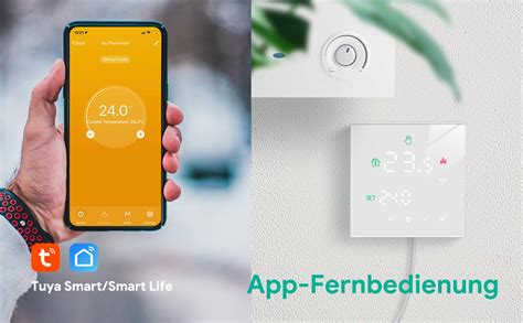 Beok Thermostat Heizung Smart Programmierbar Thermostat Fussbodenheizung Für Kesselheizung