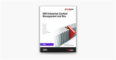 ‎ibm Enterprise Content Management And Box On Apple Books