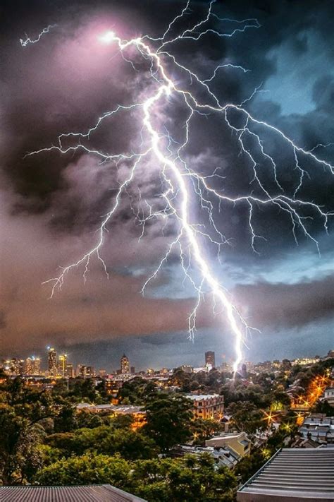 Sydney Australia Architecture Spots Lightning Photos Lightning