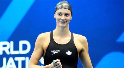 Swimmer Summer Mcintosh Voted Canadian Press Female Athlete Of The Year