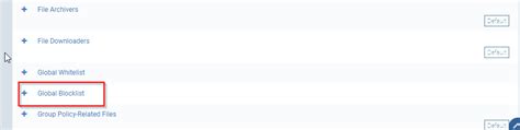 Global Block List Global Blacklist To Easily Block A Trusted Application Xcitium Enterprise
