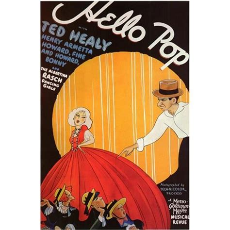 Hello Pop Movie Poster 11 X 17 In