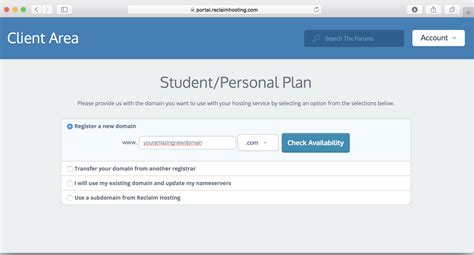 Setting Up A Domain And Hosting Web Dev