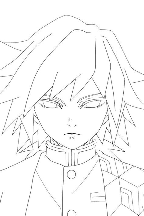 Anime Drawing Without Color