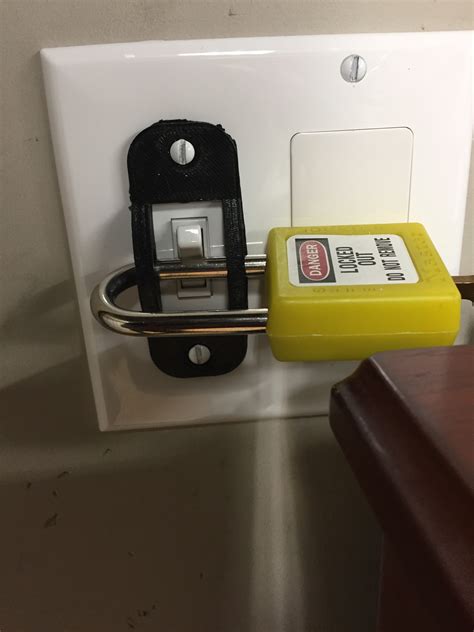 Toggle Switch Lockout By Paglia Industries Download Free Stl Model