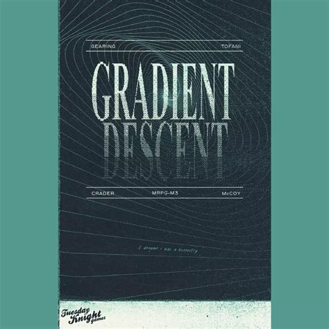 Gradient Descent 2020 Vintage Rpg