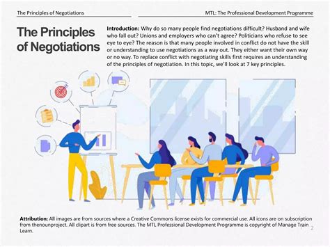 The Principles Of Negotiations Ppt