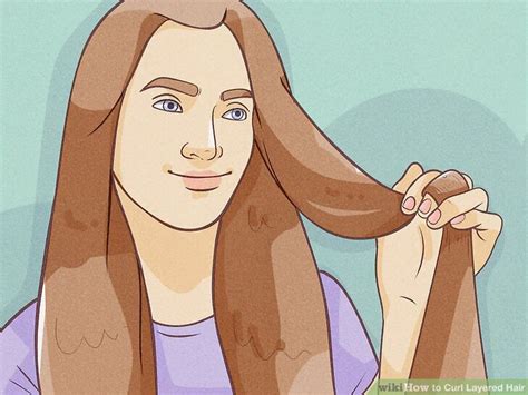 Easy Ways To Curl Layered Hair WikiHow