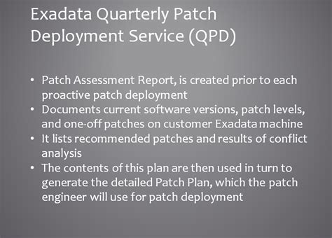 Oracle Database Exadata Patching Patching Strategy Storage Server Patches Database Server