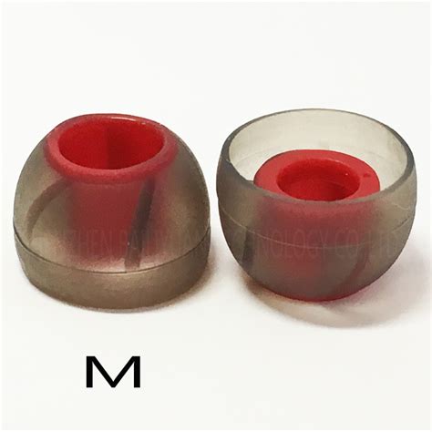 Soft Silicone Ear Tips For In Ear Earphone