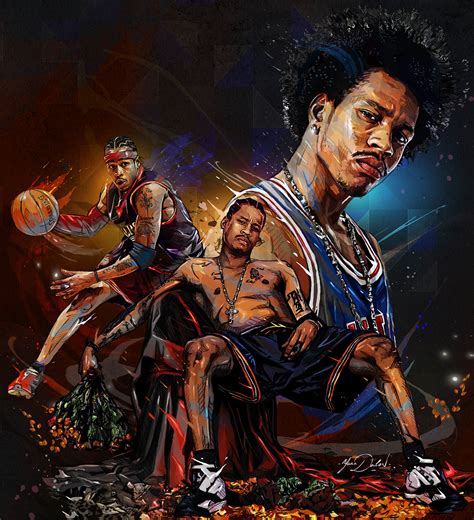 Allen Iverson The Answer On Behance