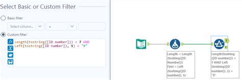 Solved Custom Filter Using And Error Alteryx Community