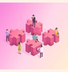 Team Building Royalty Free Vector Image Vectorstock