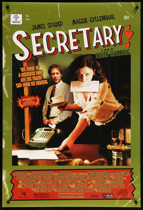 Secretary 2002 Original One Sheet Movie Poster Original Film Art