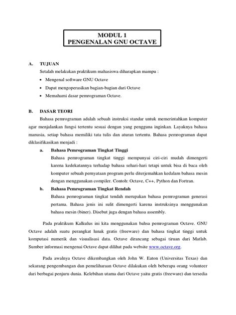 modul 1 pengenalan octave pdf