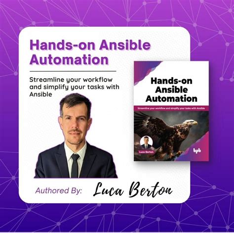 Luca Berton On Linkedin Hands On Ansible Automation” Book By Luca
