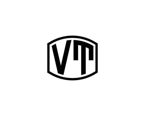 Vt Logo Design Vector Template Branding And Logo Templates ~ Creative