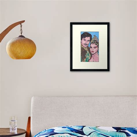 Flash Gordon Prince Baron And Princess Aura Greeting Card For Sale
