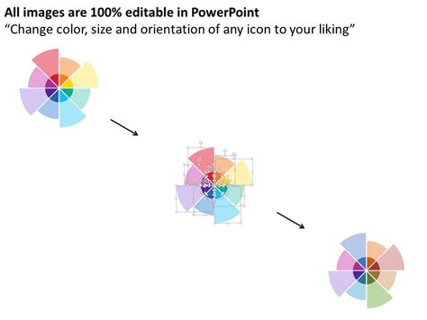 Wl Eight Segment Pie Chart With Icons Flat Powerpoint Design Powerpoint Presentation Designs