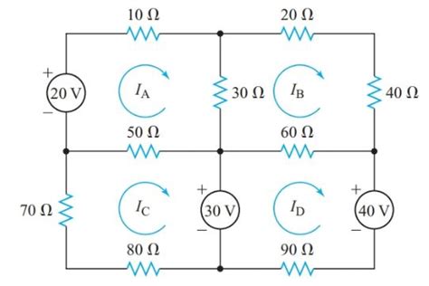 Mesh Current Analysis With Solved Problems Electrical A Z