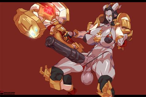 hammer wielding futa by eraanthe hentai foundry