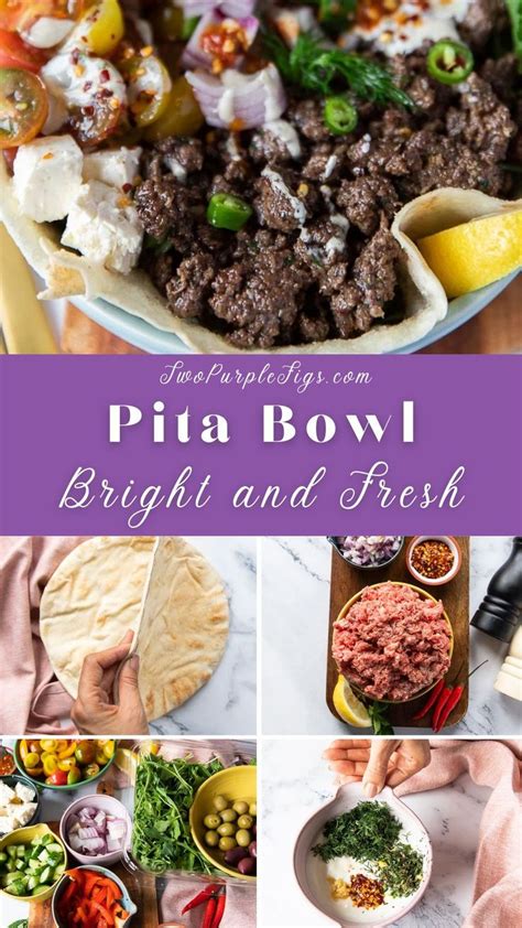 Pita Bowl Flexitarian Recipes Real Food Recipes Chicken Dinner Recipes