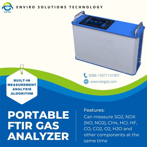 Ftir Portablegasanalyzer Gasanalysissystem Machinery Instapost
