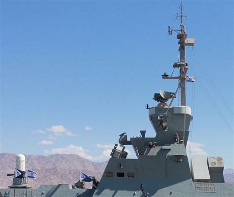 Saar 5 Class Missile Corvette Isreali Navy Heil Hayam