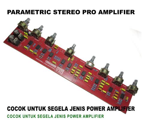 Parametric Pre Amplifier Stereo Lazada Indonesia