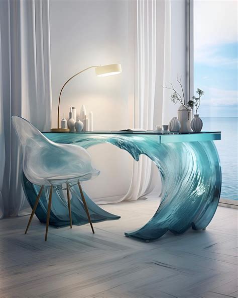 Ocean Waves Inspired Furniture Waves Of Inspiration Mingle With Home