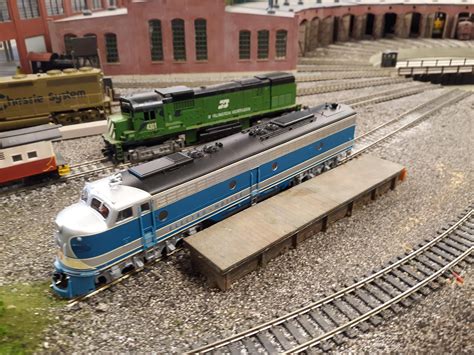 My Proto2000 Emd E8a Demonstrator On The Ho Layout At The Hagerstown