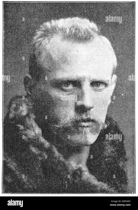 Portrait Of Fridtjof Nansen A Norwegian Explorer Scientist Diplomat