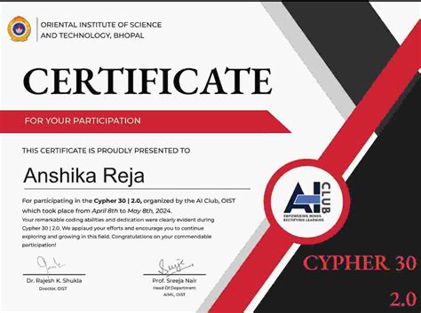 Anshika Reja On Linkedin Aiclub Coding Tech Learning Cypher30 Programming
