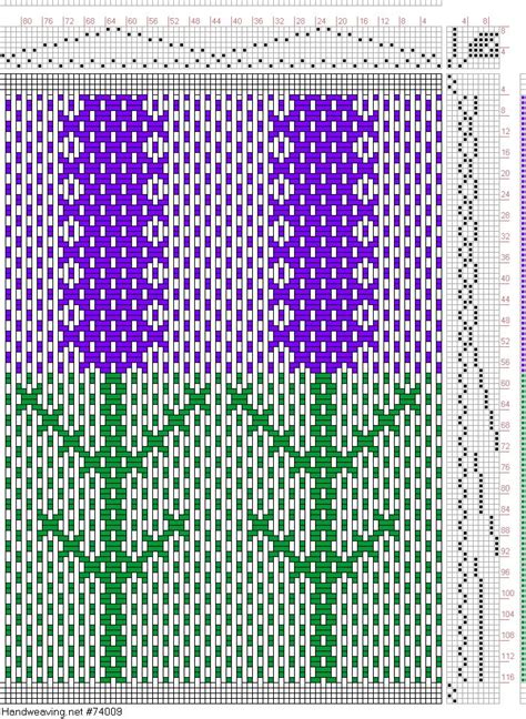 Weaving Draft Lavender On An Eight Shaft Single Two Weaving Draft Lavender On An Eight Shaft Single Two