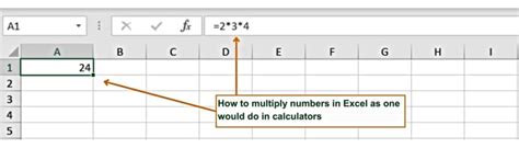 How To Multiply In Excel Excel Hippo