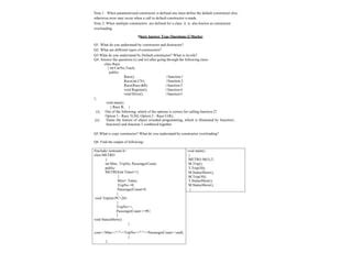 OBJECT ORIENTED PROGRAMING IN C PPTX Programming Languages Computing
