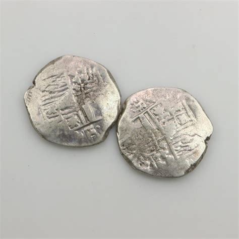2 Ancient Silver Coins Property Room