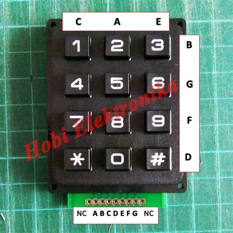 Jual Keypad Matrix 3x4 Arduino Di Seller Sweet Shop Cengkareng Timur