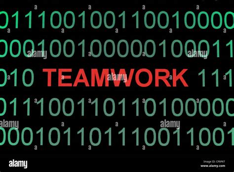 Binary Data Concept Stock Photo Alamy